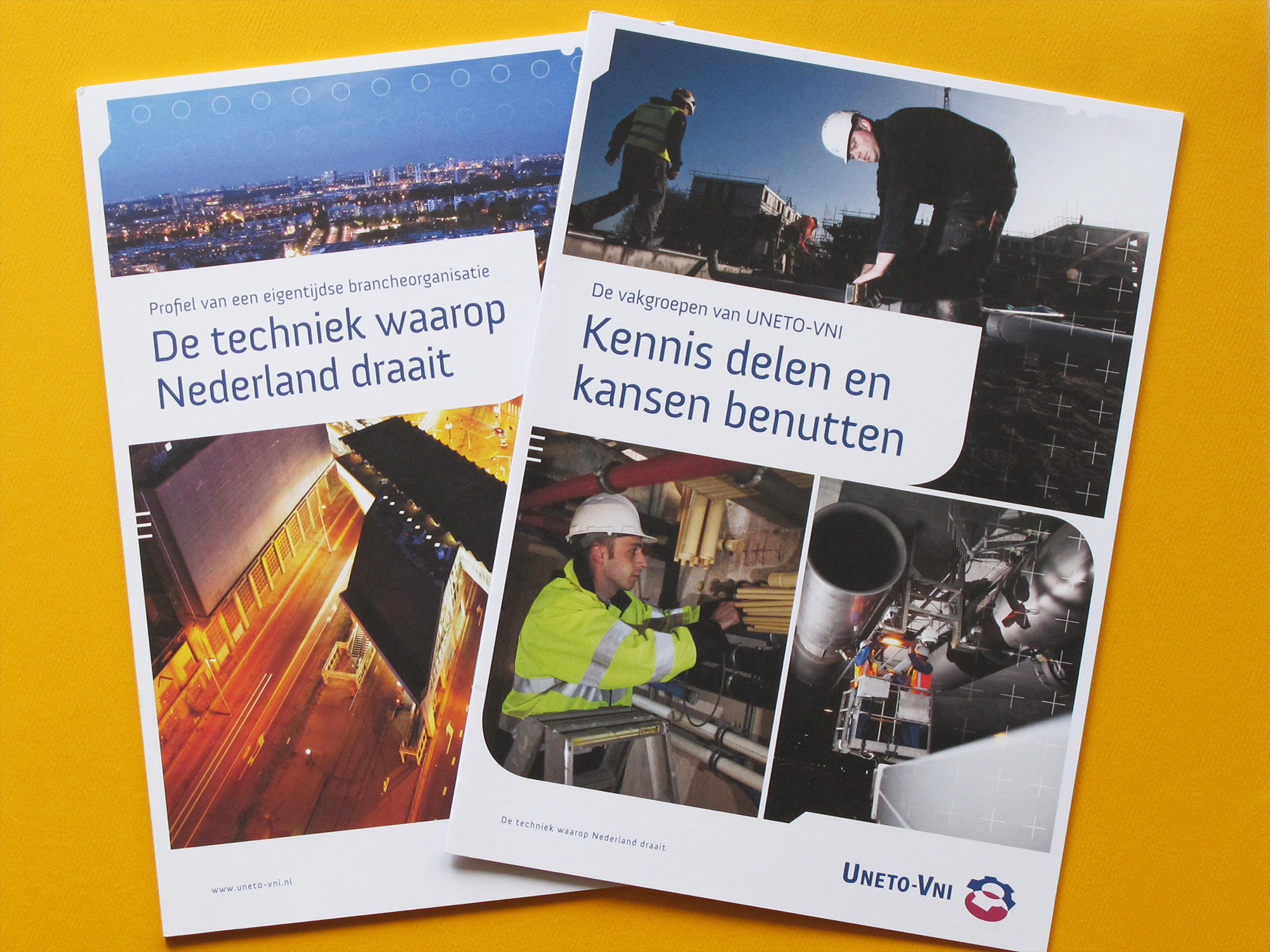 Corporate brochure (UNETO-VNI) - Saffraan communicatie